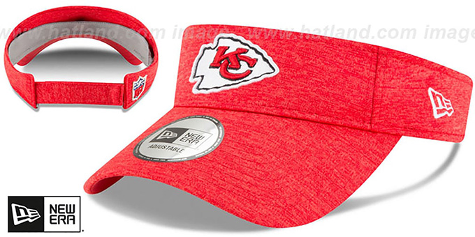 Kansas City Chiefs 18 NFL STADIUM Red Visor by New Era