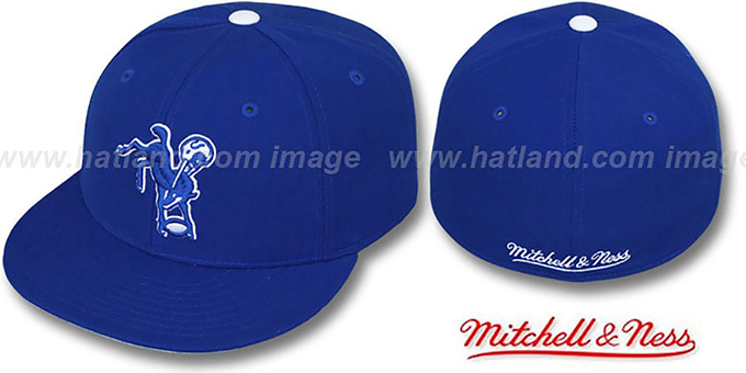 Colts ALTERNATE CLASSIC THROWBACK Royal Fitted Hat
