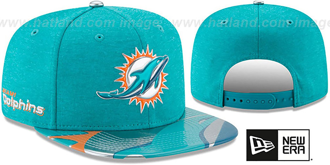 Miami Dolphins 2017 NFL ONSTAGE SNAPBACK Hat by New Era
