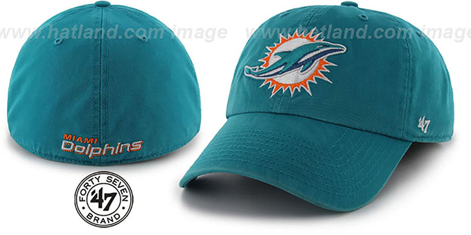 Dolphins NFL FRANCHISE - 2 Aqua Hat by Twins 47 Brand