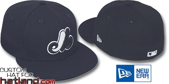 Expos Grey-Grey 59FIFTY Fitted Hat by New Era