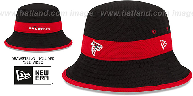Falcons 2015 NFL TRAINING BUCKET Black Hat by New Era