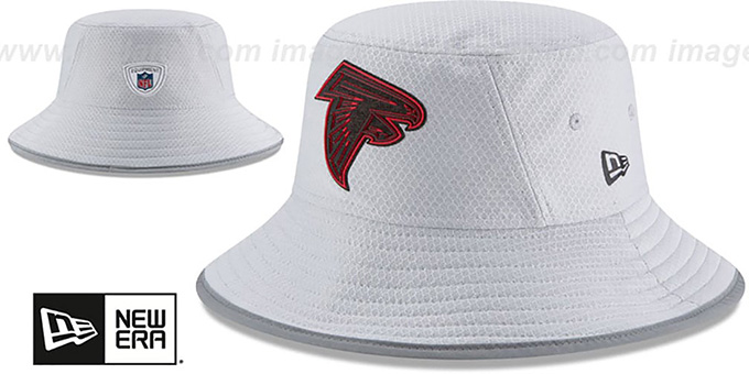 Atlanta Falcons 2018 NFL TRAINING BUCKET Grey Hat by New Era
