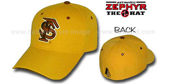 Florida State DH Fitted Hat by ZEPHYR - gold