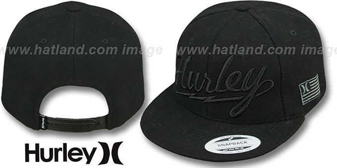 Hurley BOLT ACTION SNAPBACK Black Hat