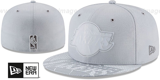 Los Angeles Lakers 2018 NBA ONCOURT ALL-STAR Grey Fitted Hat