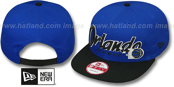 Magic SNAP-IT-BACK SNAPBACK Blue-Black Hat by New Era