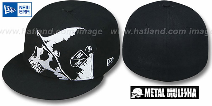 Metal Mulisha RUTHLESS Black Fitted Hat by New Era