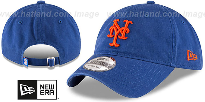 New York Mets CORE-CLASSIC STRAPBACK Royal Hat by New Era