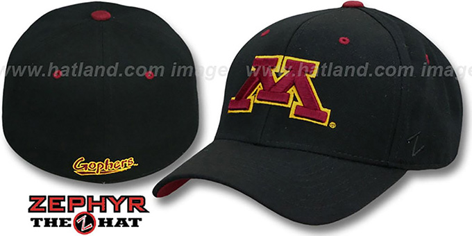 Minnesota DH Fitted Black Hat by ZEPHYR