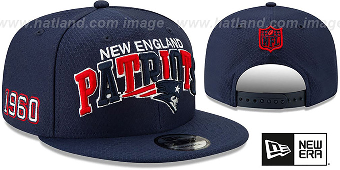 New England Patriots ONFIELD STADIUM 100 SNAPBACK Hat