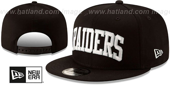 Las Vegas Raiders ARCH TEAM-BASIC SNAPBACK Black Hat