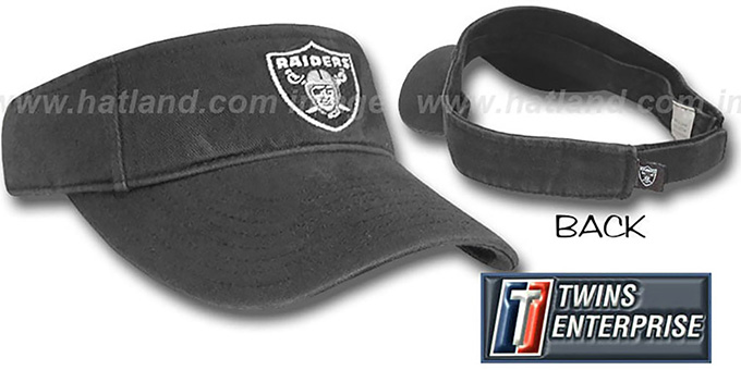 Raiders G-W VISOR by Twins - black