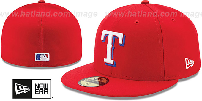 Texas Rangers AC-ONFIELD ALTERNATE Hat by New Era