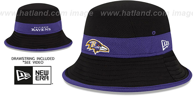 Baltimore Ravens 2015 NFL TRAINING BUCKET Black Hat