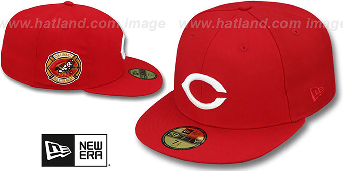 Reds 1970 SIDE ALL-STAR-PATCH Fitted Hat by New Era