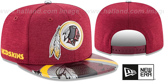Washington Redskins 2017 NFL ONSTAGE SNAPBACK Hat by New Era