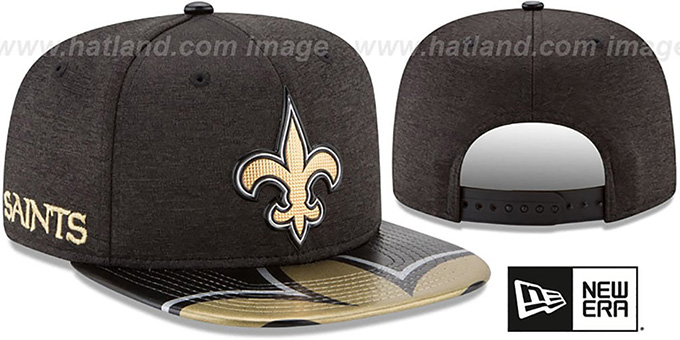 New Orleans Saints 2017 NFL ONSTAGE SNAPBACK Hat by New Era