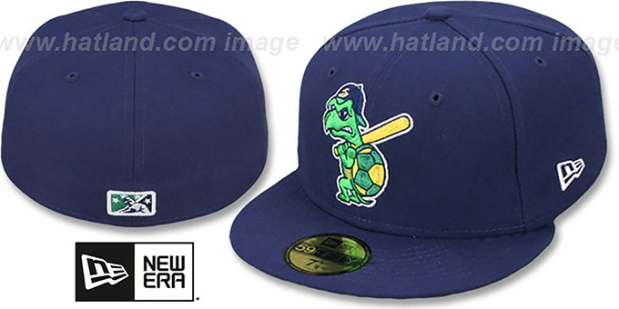 Snappers PERFORMANCE ALT-1 Navy Fitted Hat by New Era