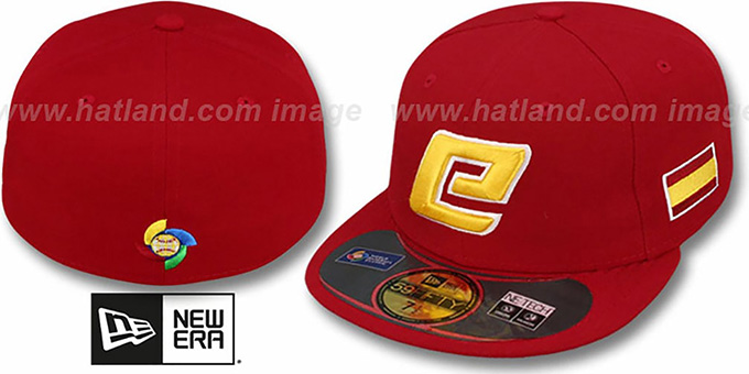 Spain PERFORMANCE WBC Red Hat by New Era