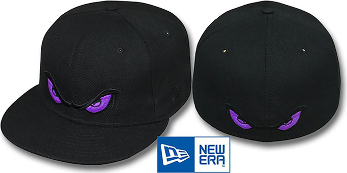 Lake Elsinore Storm PURPLE EYES Black Fitted Hat by New Era