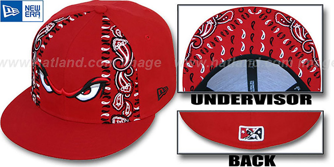 Storm RED BANDITO Fitted Hat by New Era