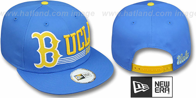 UCLA RETRO-SNAPBACK Blue Hat by New Era