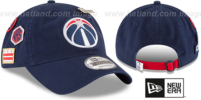 Washington Wizards 2018 NBA DRAFT STRAPBACK Navy Hat