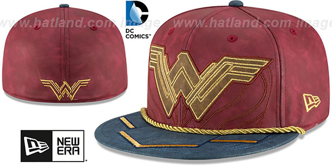 DC Wonder Woman CHARACTER PREMIUM Fitted Hat by New Era