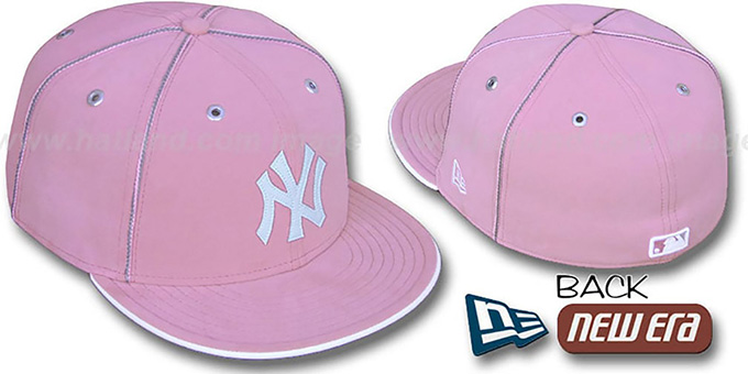 New York Yankees PINK DaBu Fitted Hat by New Era