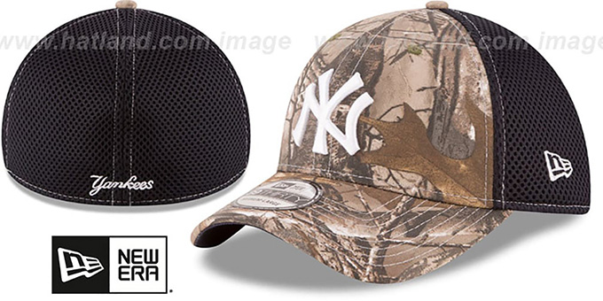 Yankees REALTREE NEO MESH-BACK Flex Hat by New Era