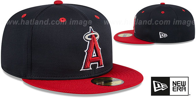 Los Angeles Angels 2024 BATTING PRACTICE Fitted Hat