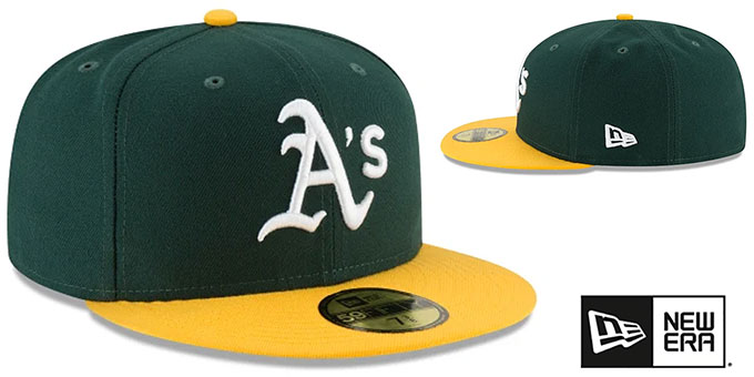 Oakland Athletics AC-ONFIELD HOME Hat by New Era