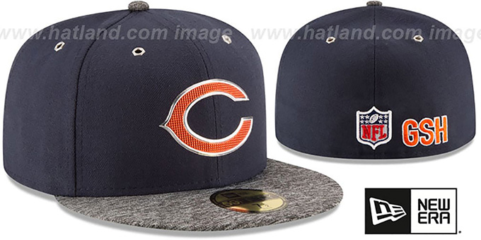 Chicago Bears 2016 NFL DRAFT Fitted Hat by New Era