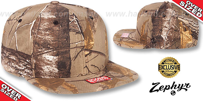 Blank OVER-SIZED SNAPBACK Realtree Hat by Zephyr