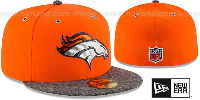 Denver Broncos 2016 NFL DRAFT Fitted Hat by New Era