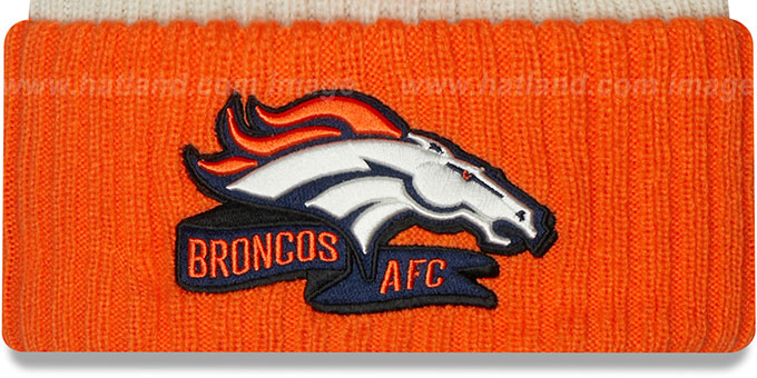 Denver Broncos 2022 NFL SIDELINE Knit Beanie Hat by New Era