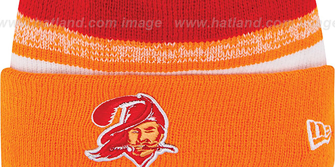 Buccaneers 2014 THROWBACK STADIUM Knit Beanie Hat by New Era