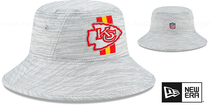 Kansas City Chiefs 2021 NFL TRAINING BUCKET Hat by New Era