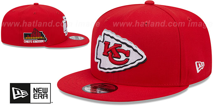 Kansas City Chiefs 2024 NFL DRAFT SNAPBACK Red Hat