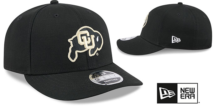 Colorado LOW-CROWN TEAM-BASIC SNAPBACK Black Hat by New Era