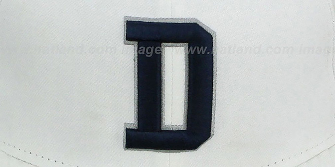 Dallas Cowboys NFL STADIUM D White Fitted Hat by New Era