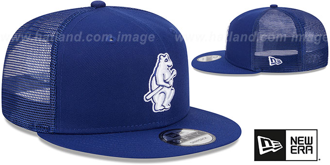 Chicago Cubs COOP TEAM-BASIC TRUCKER SNAPBACK Royal Hat