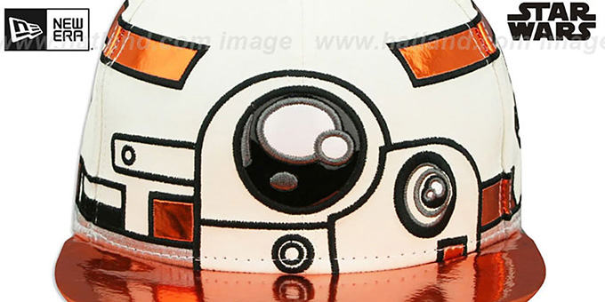 Star Wars Droid Bb8 CHARACTER FACE Fitted Hat by New Era
