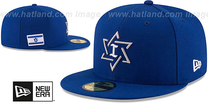 Israel PERFORMANCE WBC-2 Royal Hat by New Era at hatland.com