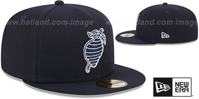 Charlotte Knights THEME NIGHT Navy Fitted Hat by New Era