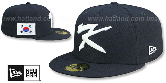 Korea 2026 WBC GAME Navy Hat by New Era