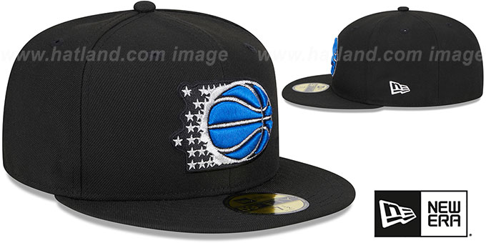 Orlando Magic NBA CLASSIX Black Fitted Hat by New Era