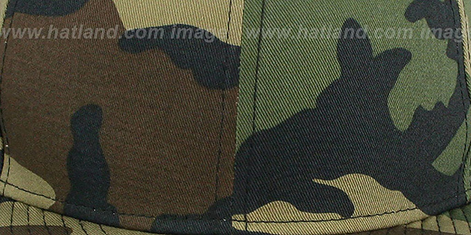 New Era BLANK SNAPBACK Army Camo Hat