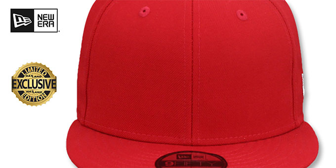 New Era BLANK SNAPBACK Red Hat
